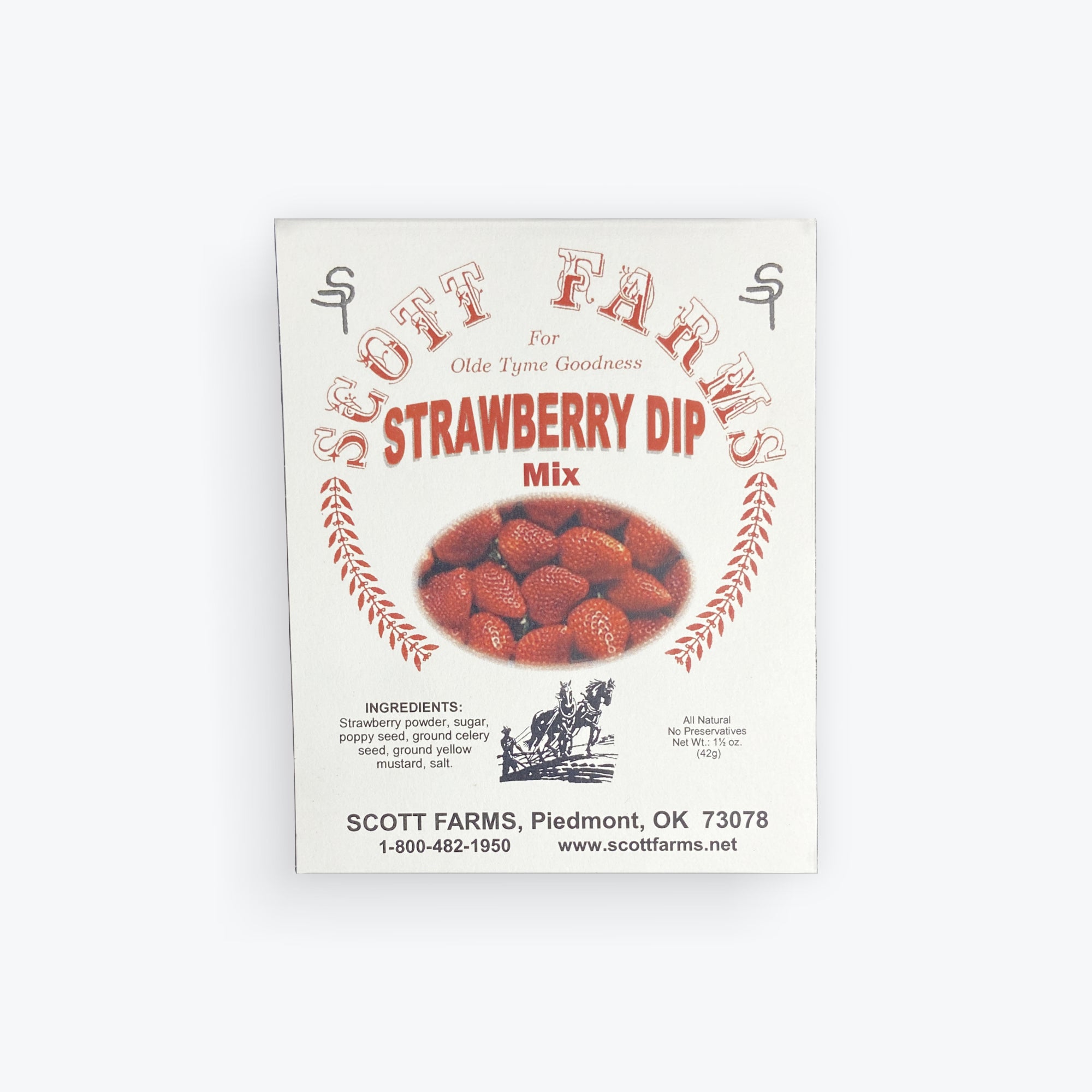 Strawberry Dip Mix | Scott Farms specialty, gourmet foods